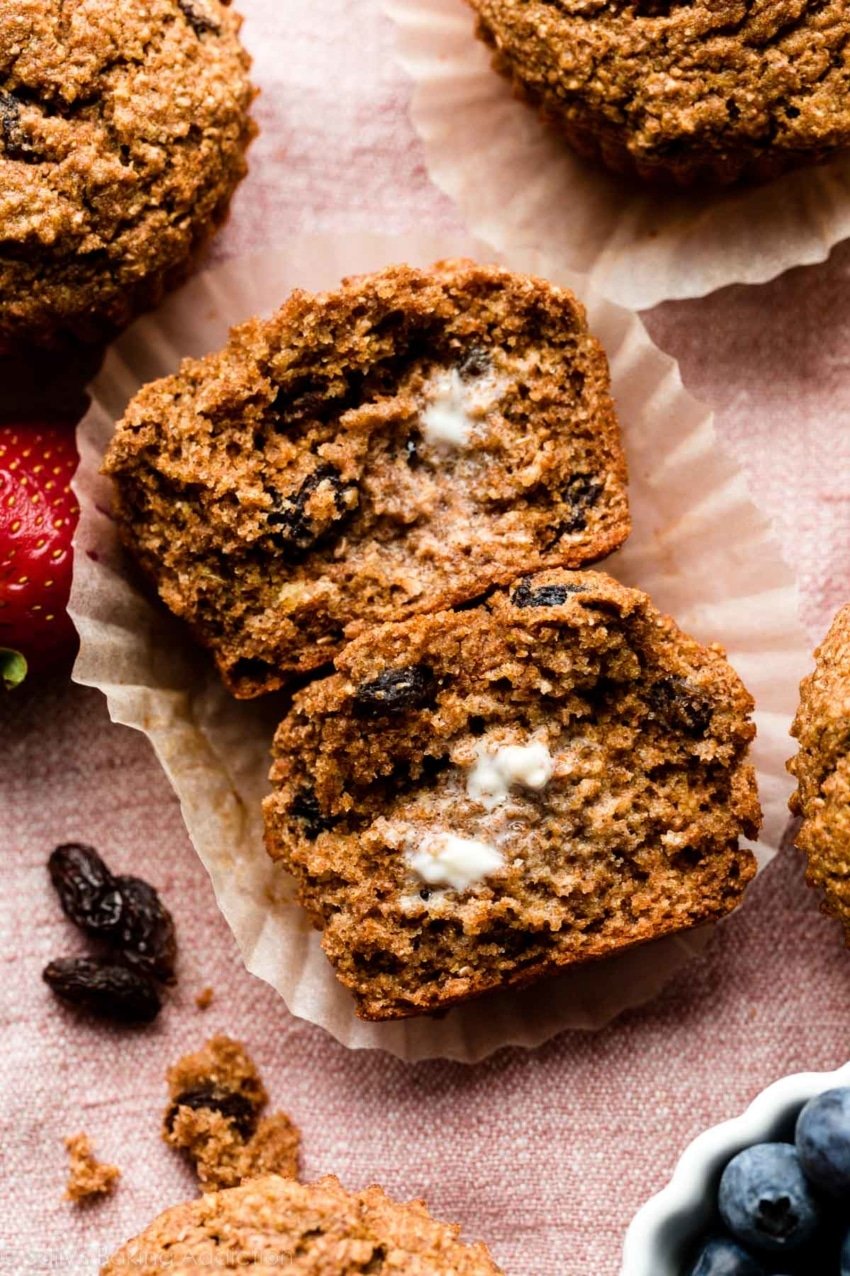 Healthy Bran Muffins Recipe - Sally's Baking