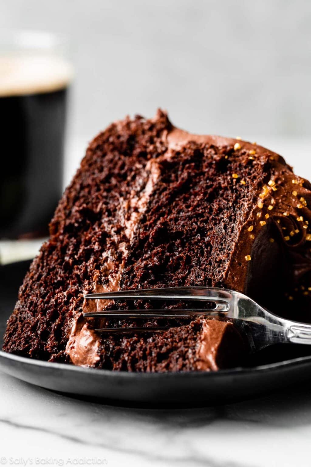 Guinness Chocolate Cake - Sally's Baking