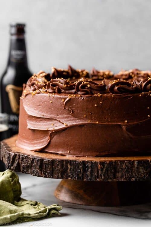 Guinness Chocolate Cake - Sally's Baking
