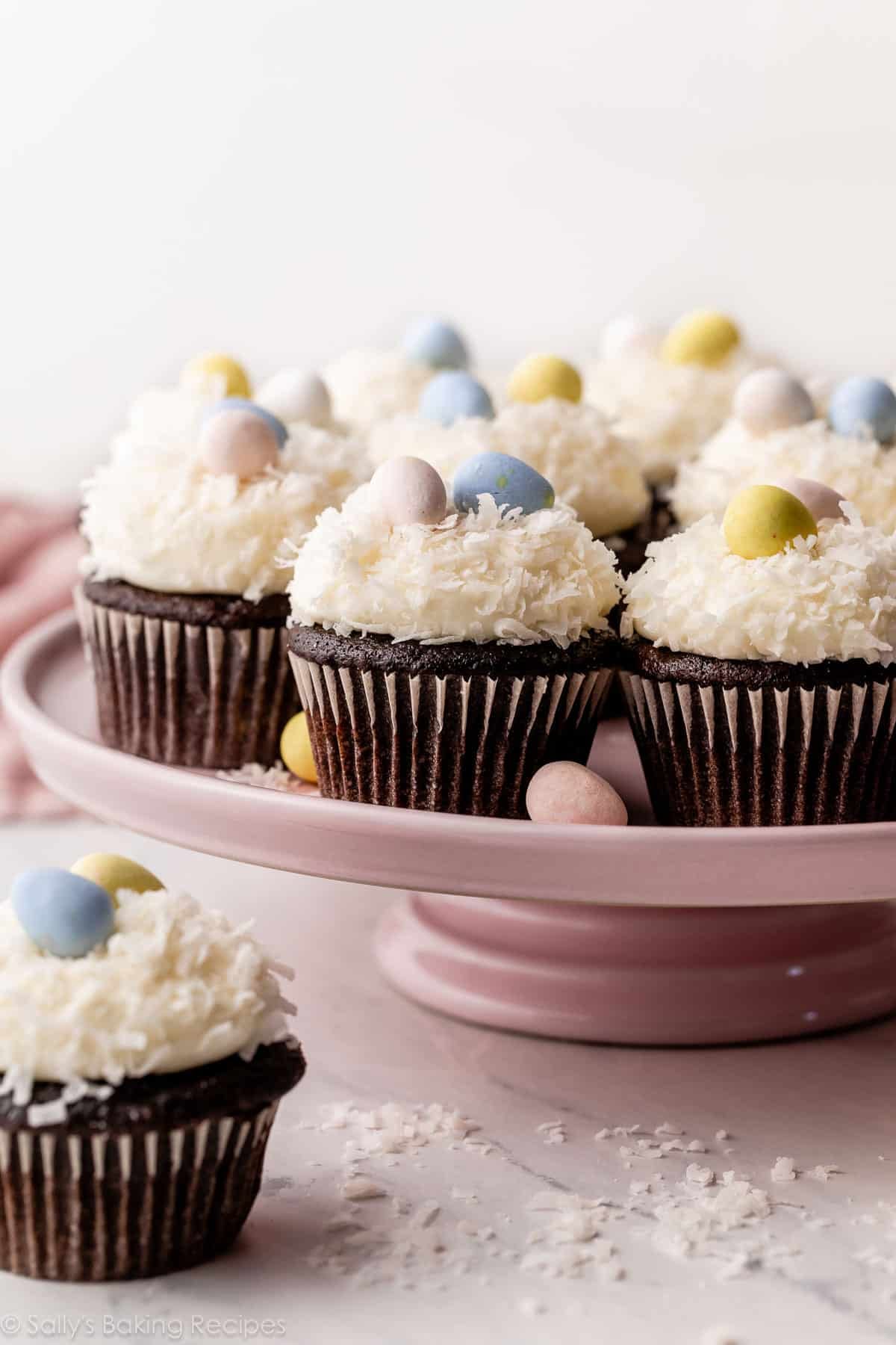 Easter Cupcakes (Coconut & Chocolate) - Sally's Baking