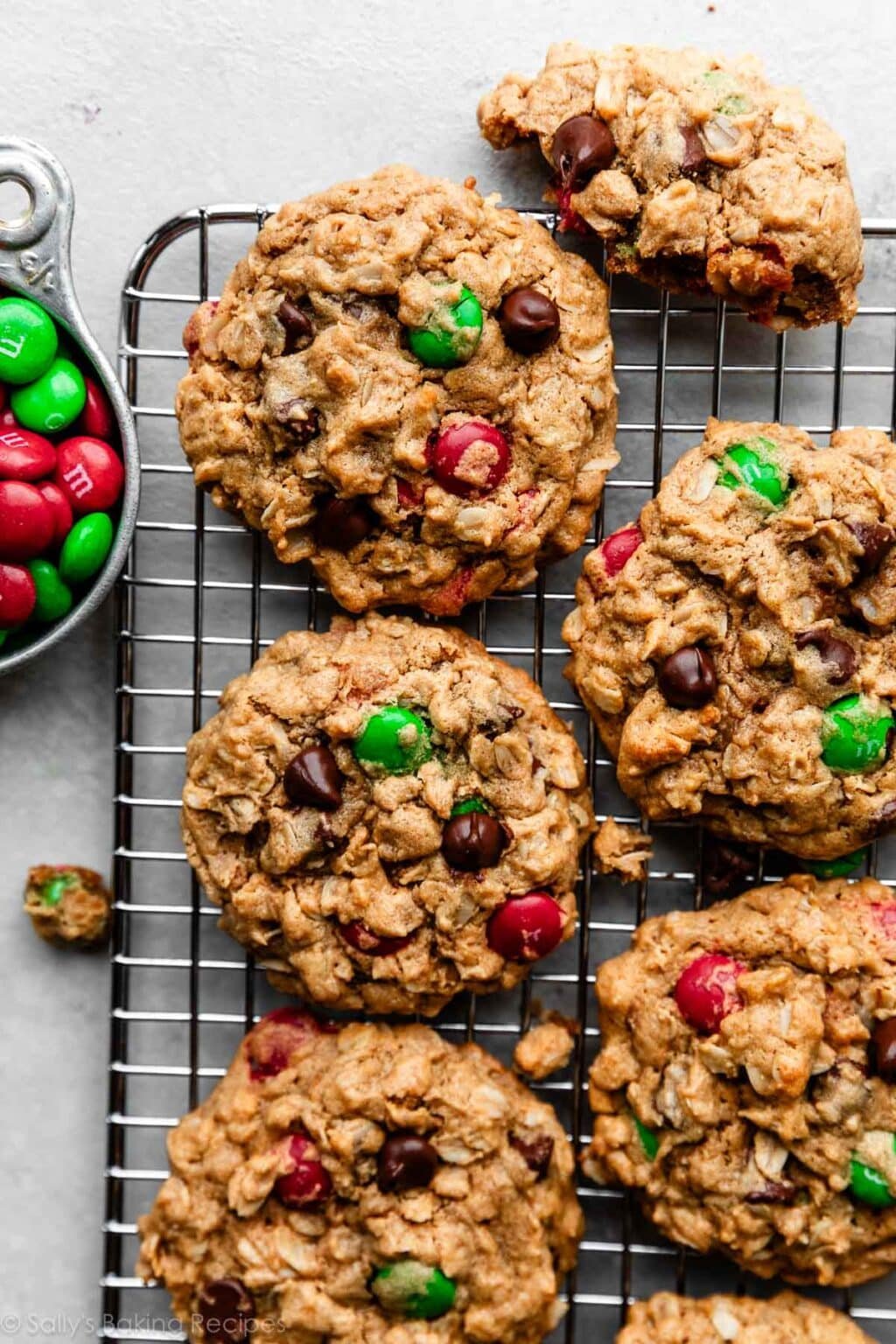 Flourless Monster Cookies (Peanut Butter) - Sally's Baking