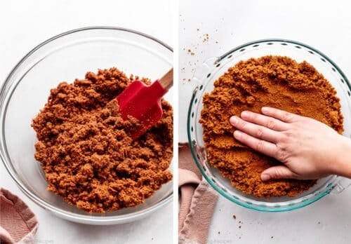 How to Make a Biscoff Pie Crust - Sally's Baking