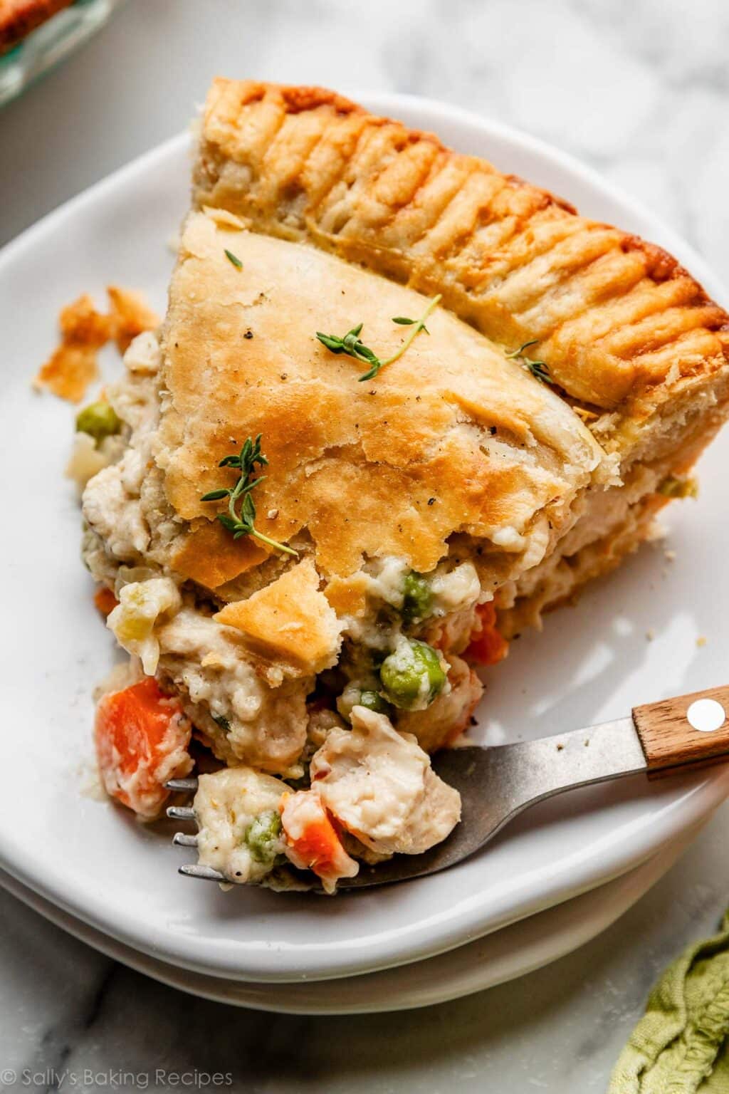 Turkey Pot Pie Recipe - Sally's Baking