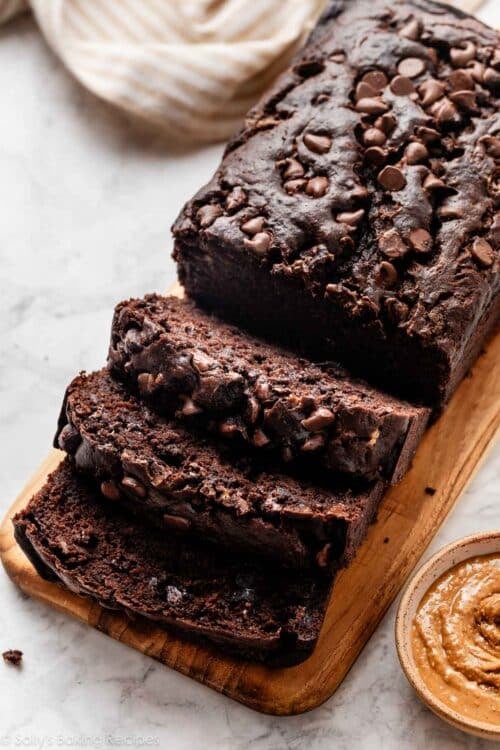 Double Chocolate Banana Bread (Moist For Days!) - Sally's Baking