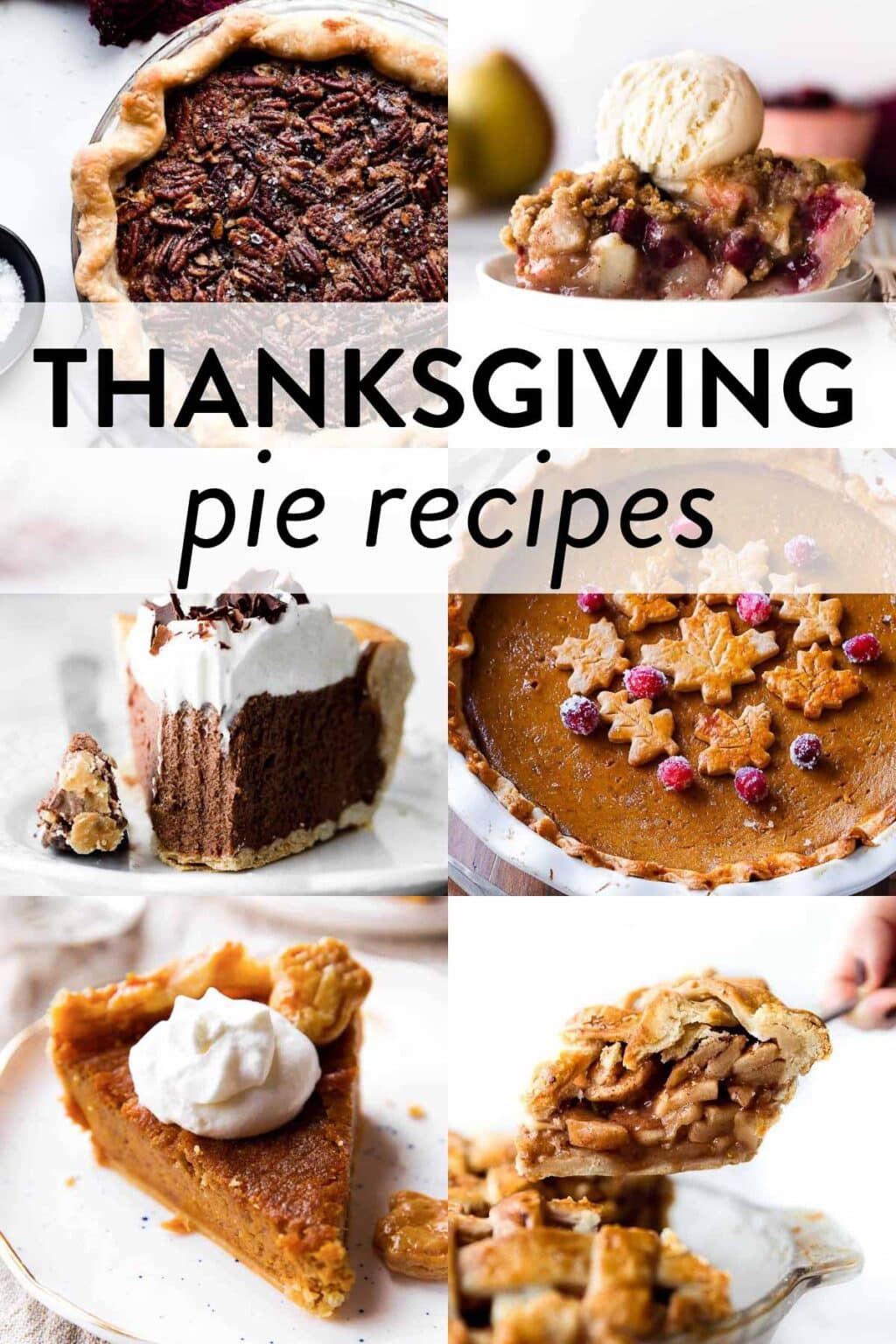 50+ Thanksgiving Pie Recipes - Sally's Baking