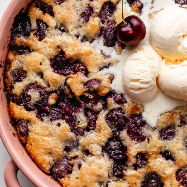 Easy Cherry Cobbler - Sally's Baking