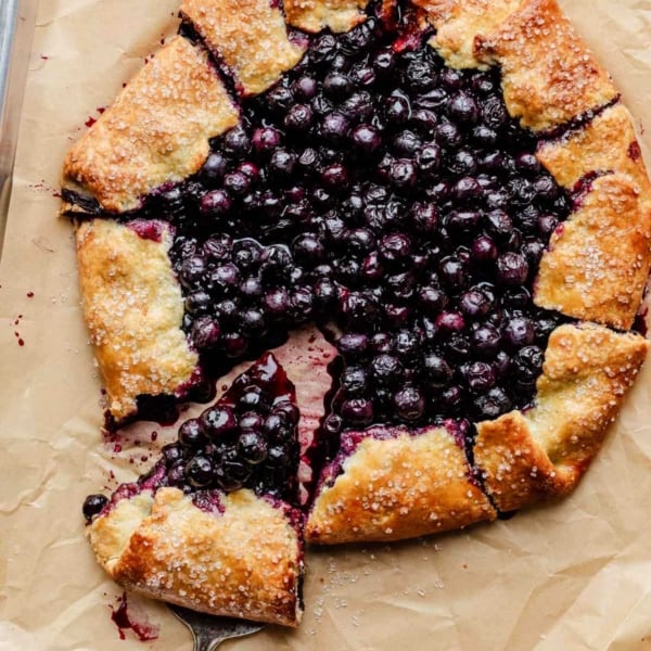 Simple Blueberry Galette - Sally's Baking