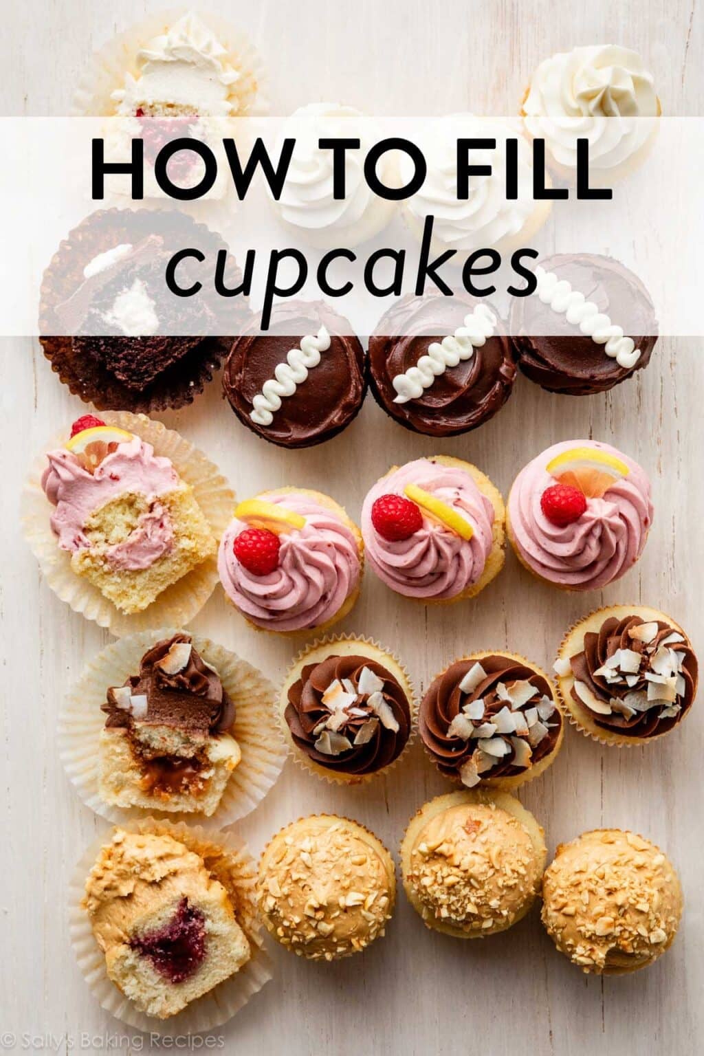 How to Fill Cupcakes (Video) - Sally's Baking
