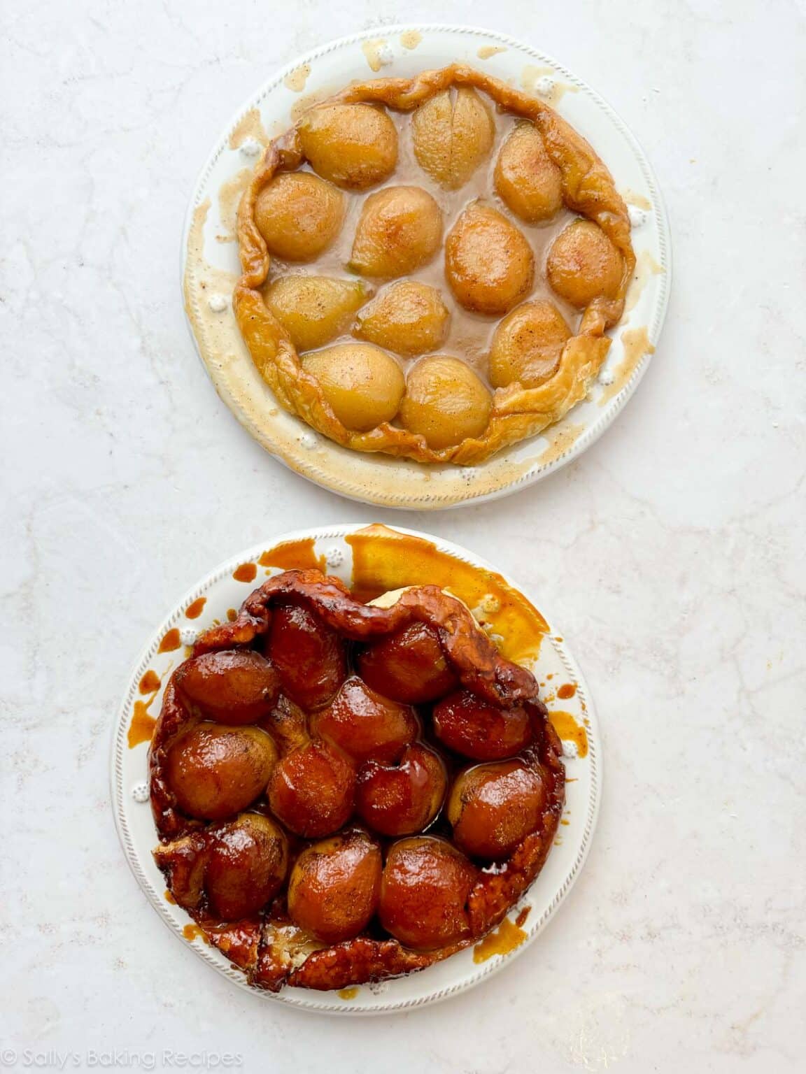 Pear Tarte Tatin (Made Simple) - Sally's Baking