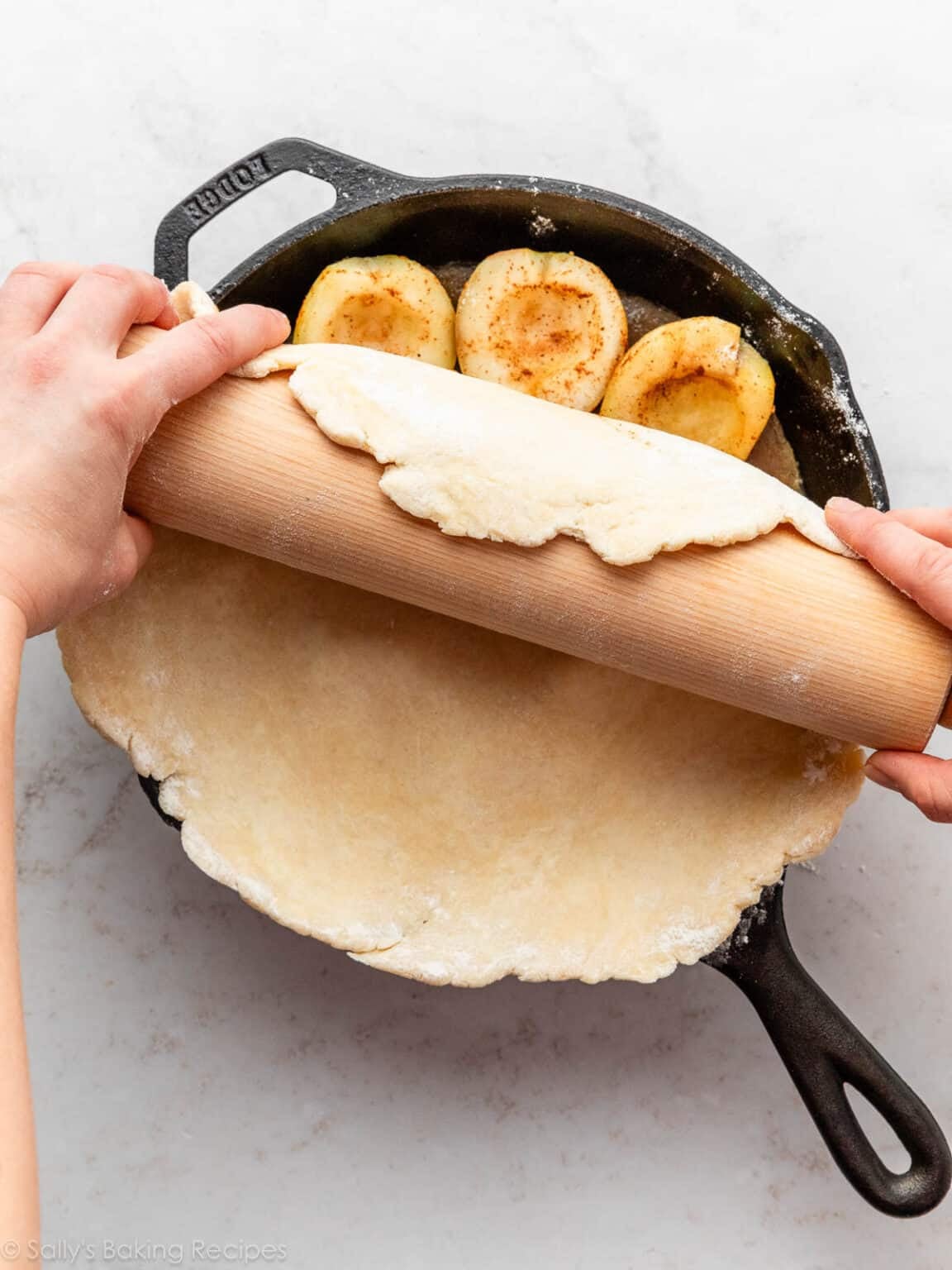 Pear Tarte Tatin (Made Simple) - Sally's Baking