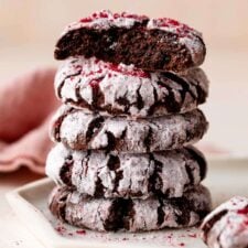 Chocolate Raspberry Crinkles - Sally's Baking