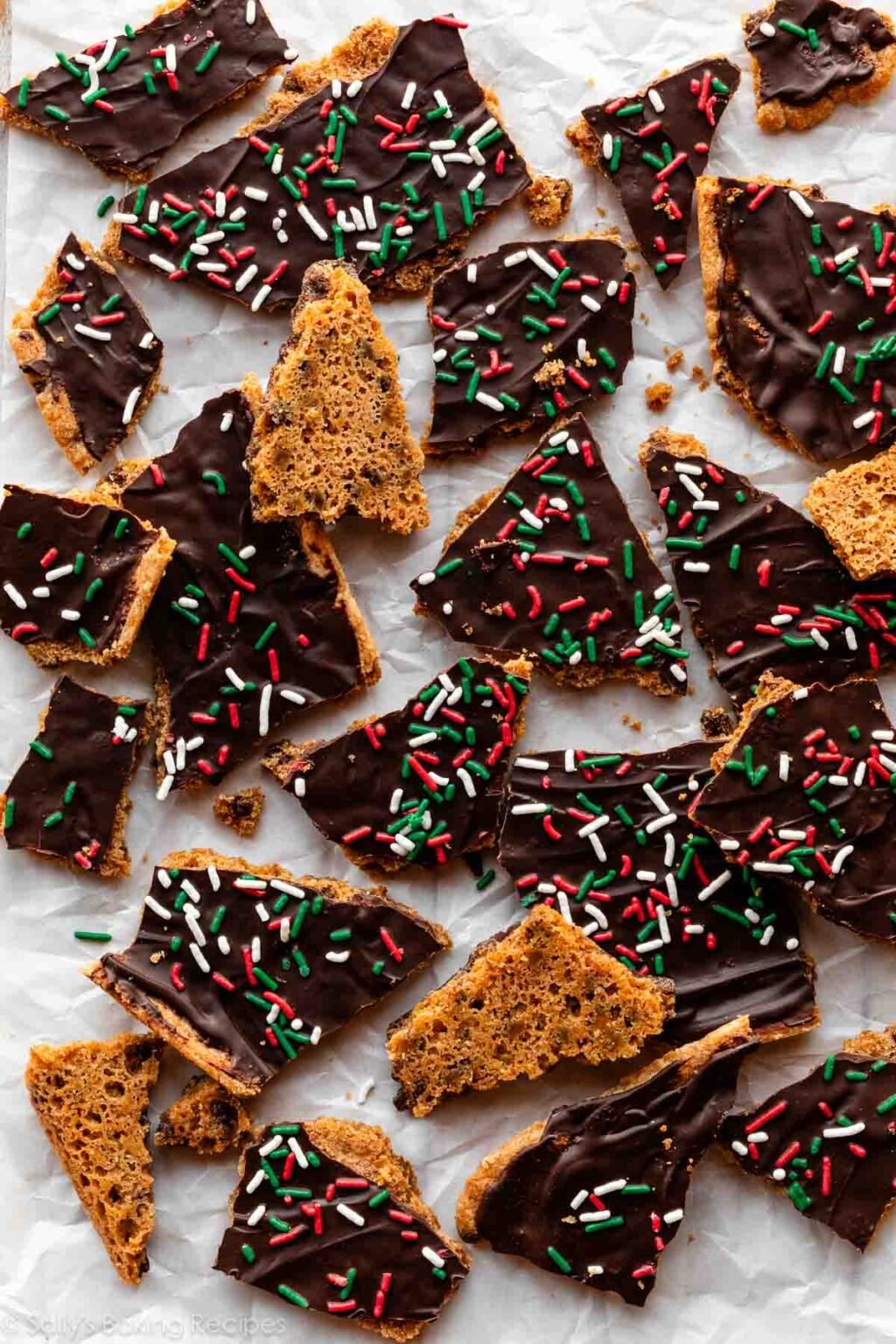 Chocolate Chip Cookie Bark - Sally's Baking
