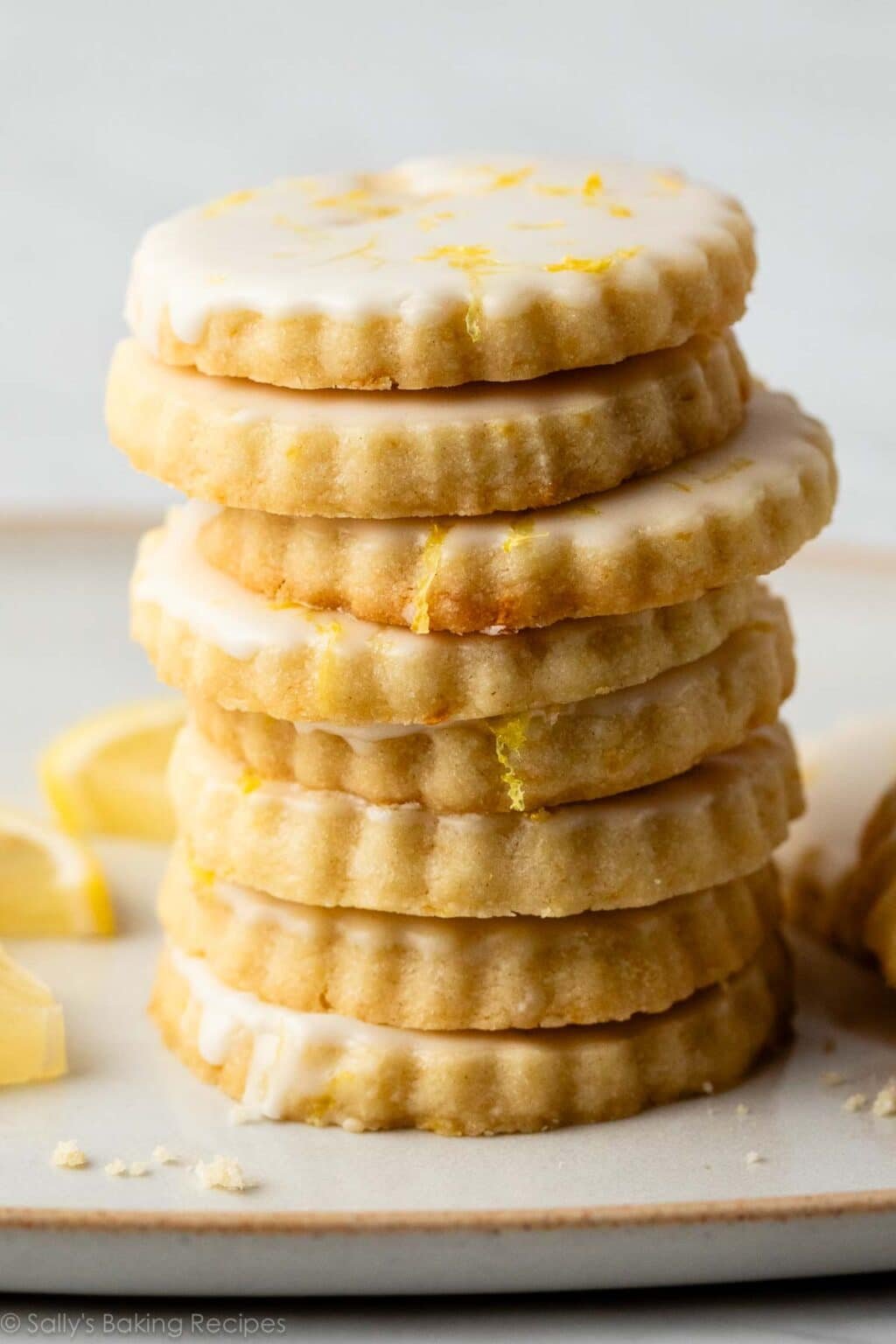 Lemon Shortbread Cookies (Flavorful!) - Sally's Baking