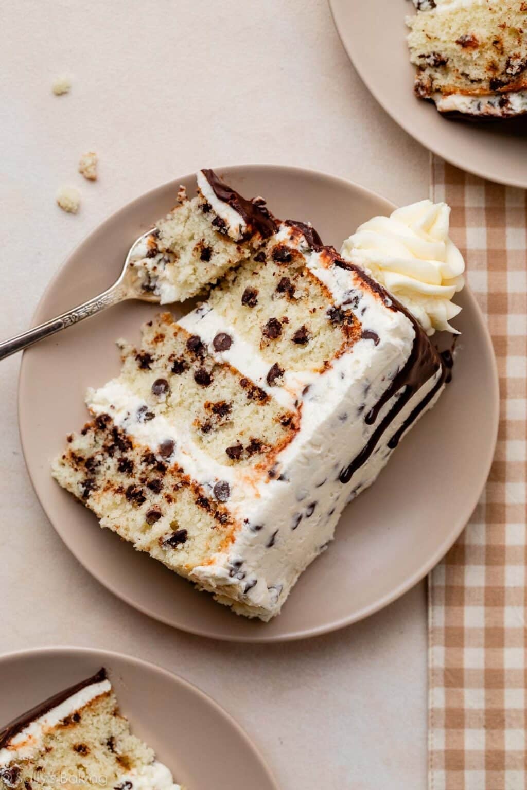 Chocolate Chip Cake with Ganache Drip (VIDEO) - Sally's Baking