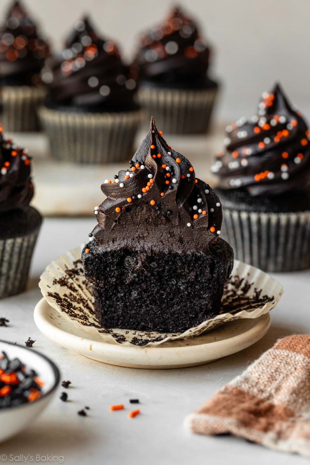 Black Velvet Cupcakes - Sally's Baking