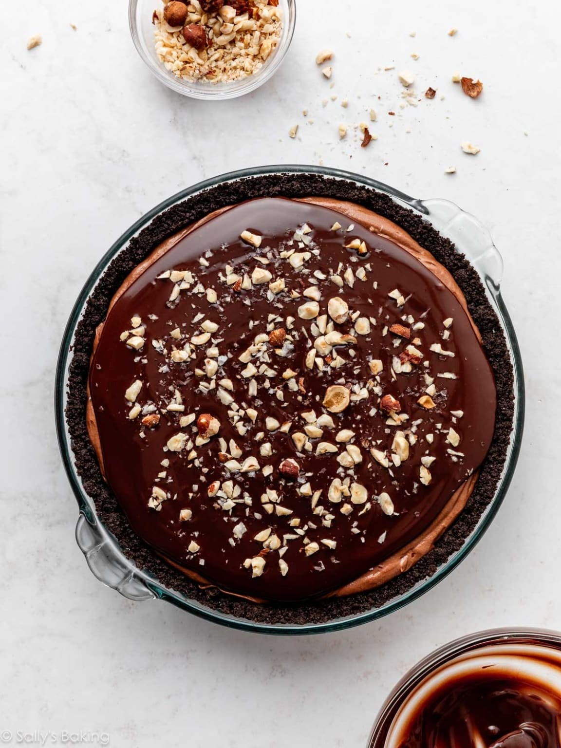 Nutella Cream Pie - Sally's Baking