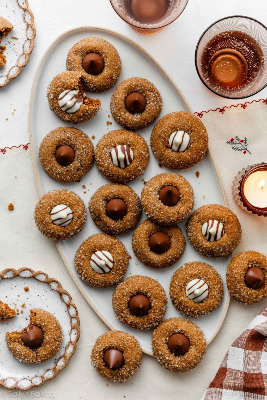 Gingerbread Blossoms - Sally's Baking