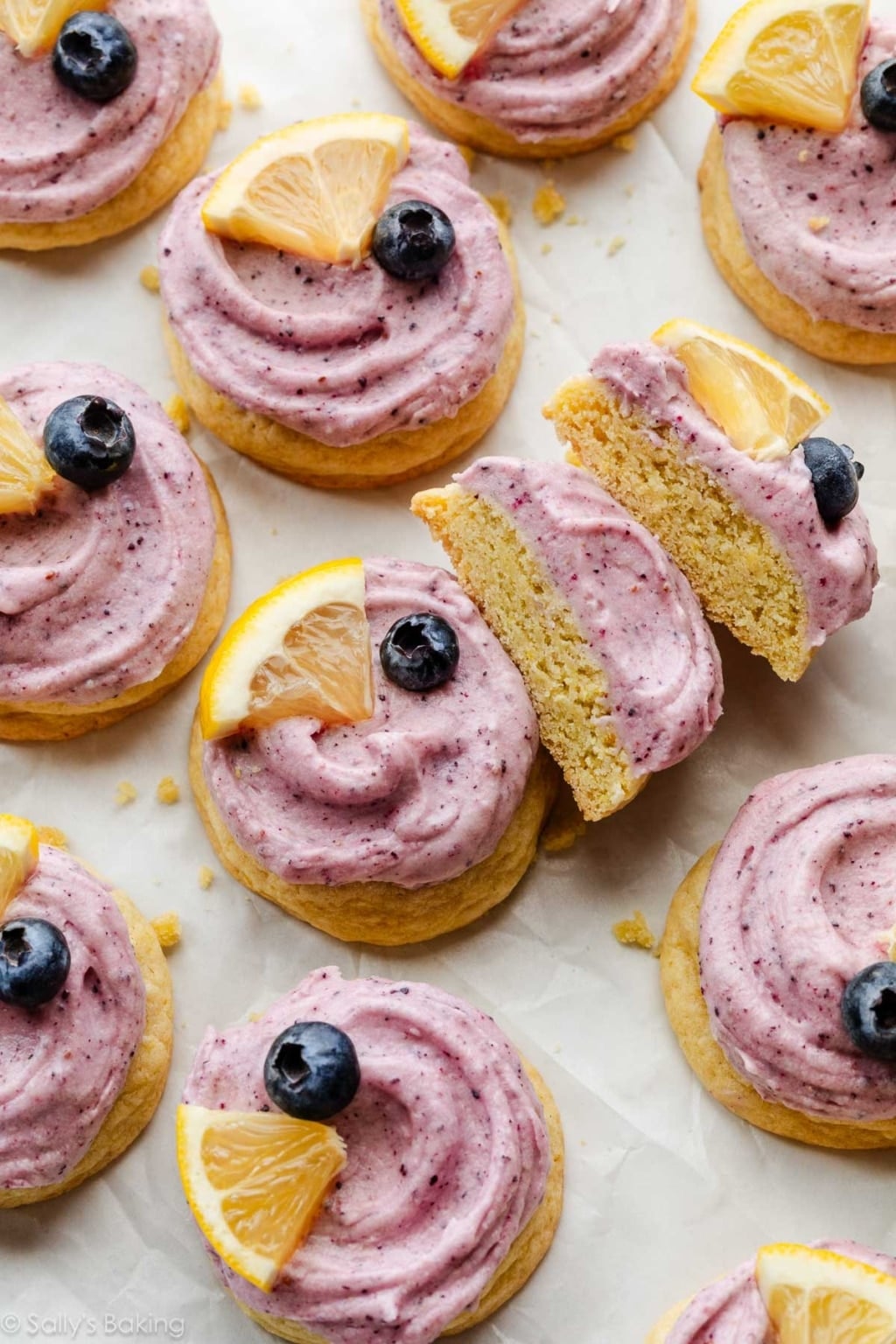 Lemon Blueberry Cookies - Sally's Baking